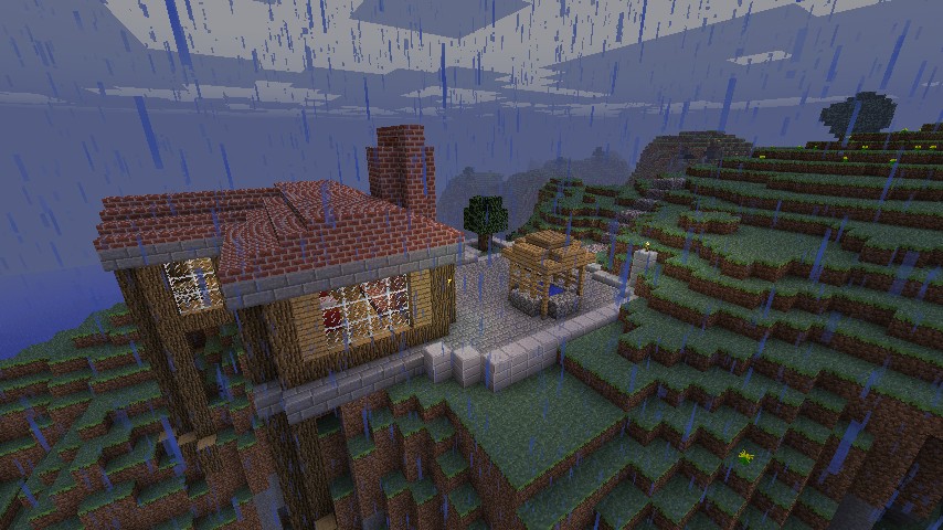 House on Hill Minecraft Map
