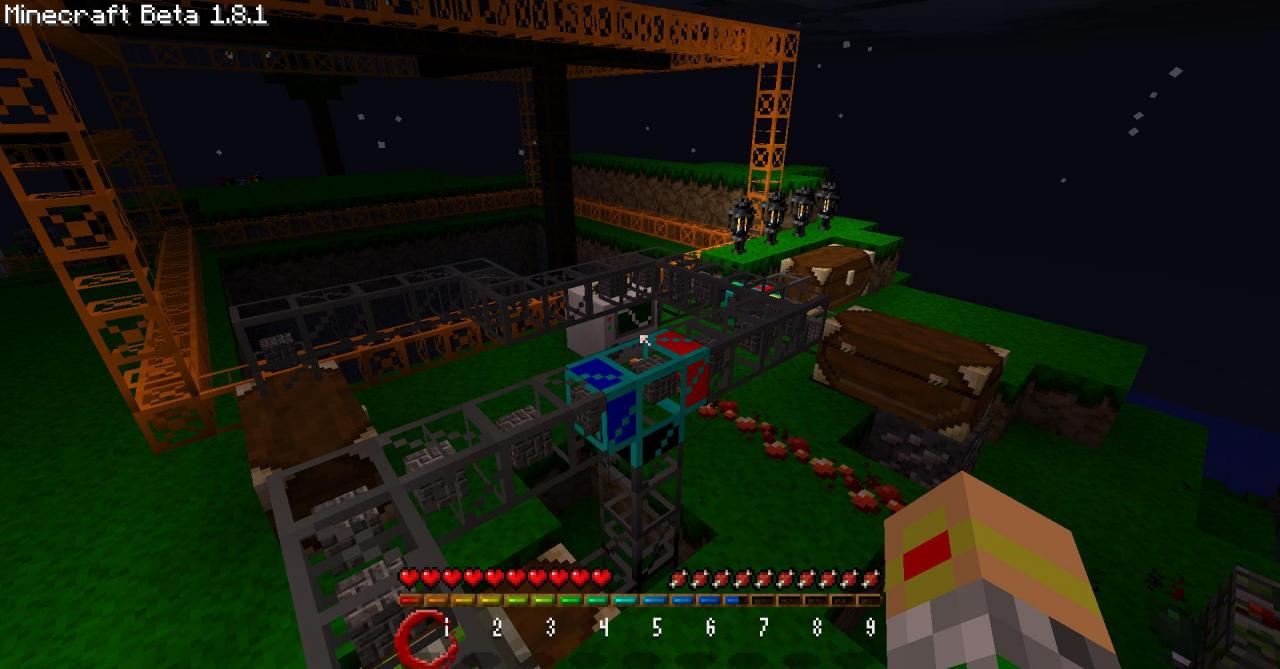 Auto Mining World[NEED BUILDCRAFT] Minecraft Map