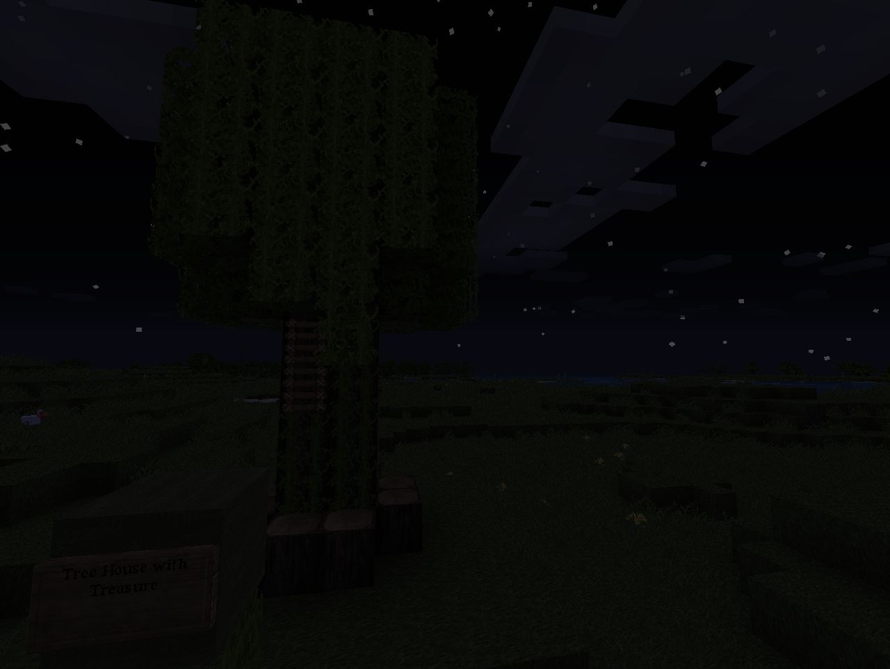 Tree Houses .schematic Minecraft Map