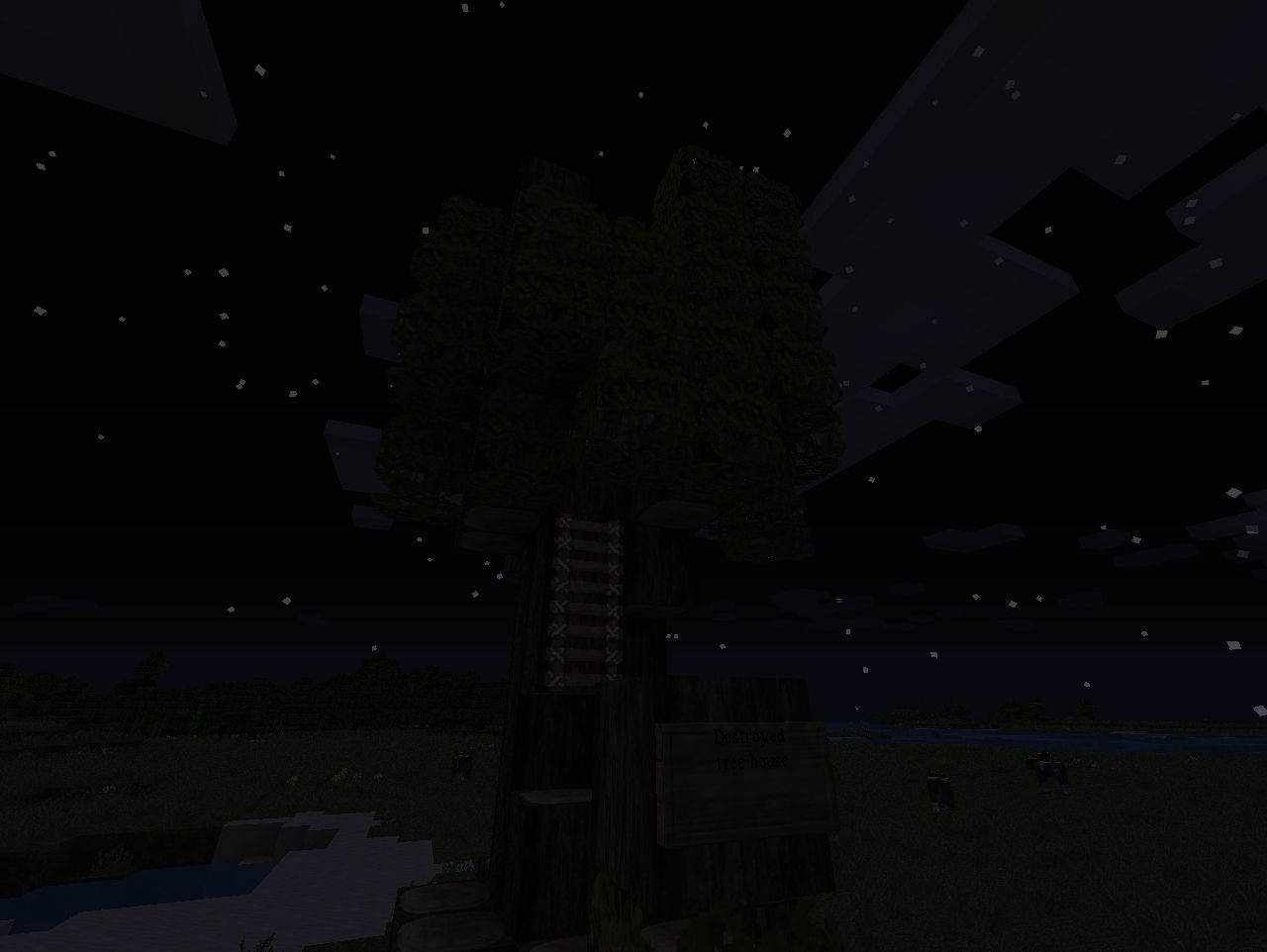 Tree Houses .schematic Minecraft Map