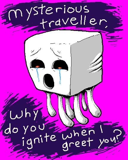 Uncle Sams Pink n' Fluffy Mob pack Minecraft Texture Pack