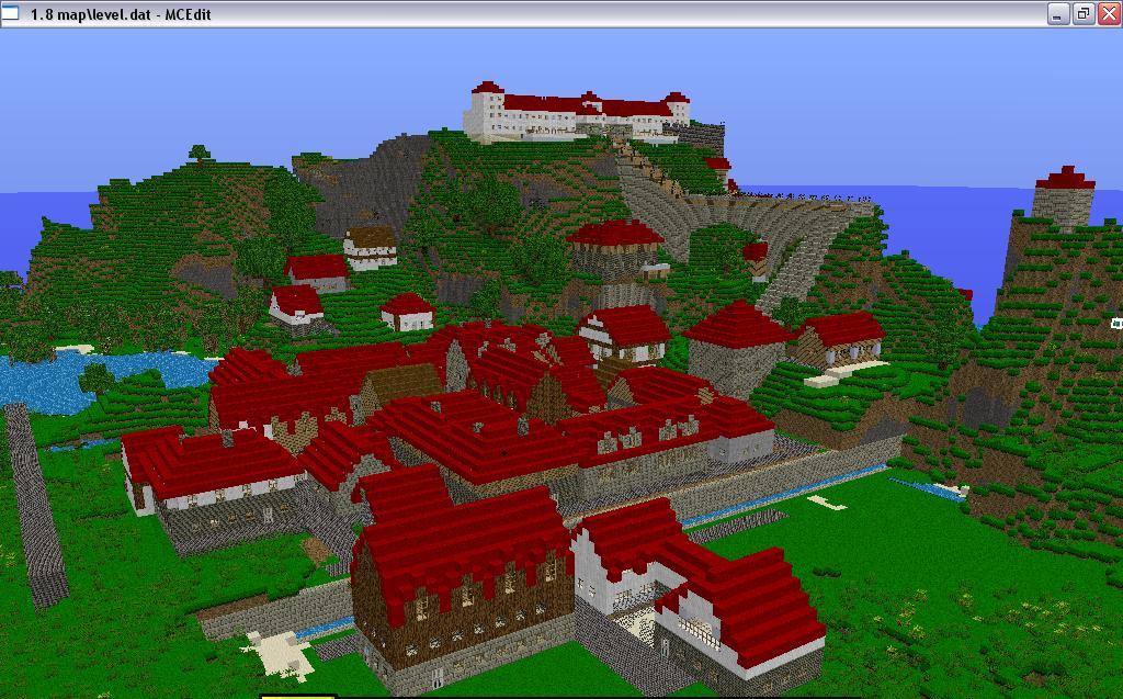 Bohemia Horni Blatna / PlattenBerg + map Minecraft Map