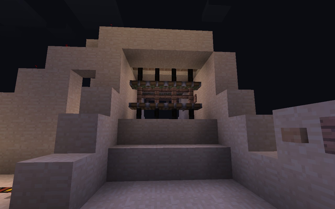 Anti-Mob Double Portcullis Gate Minecraft Map