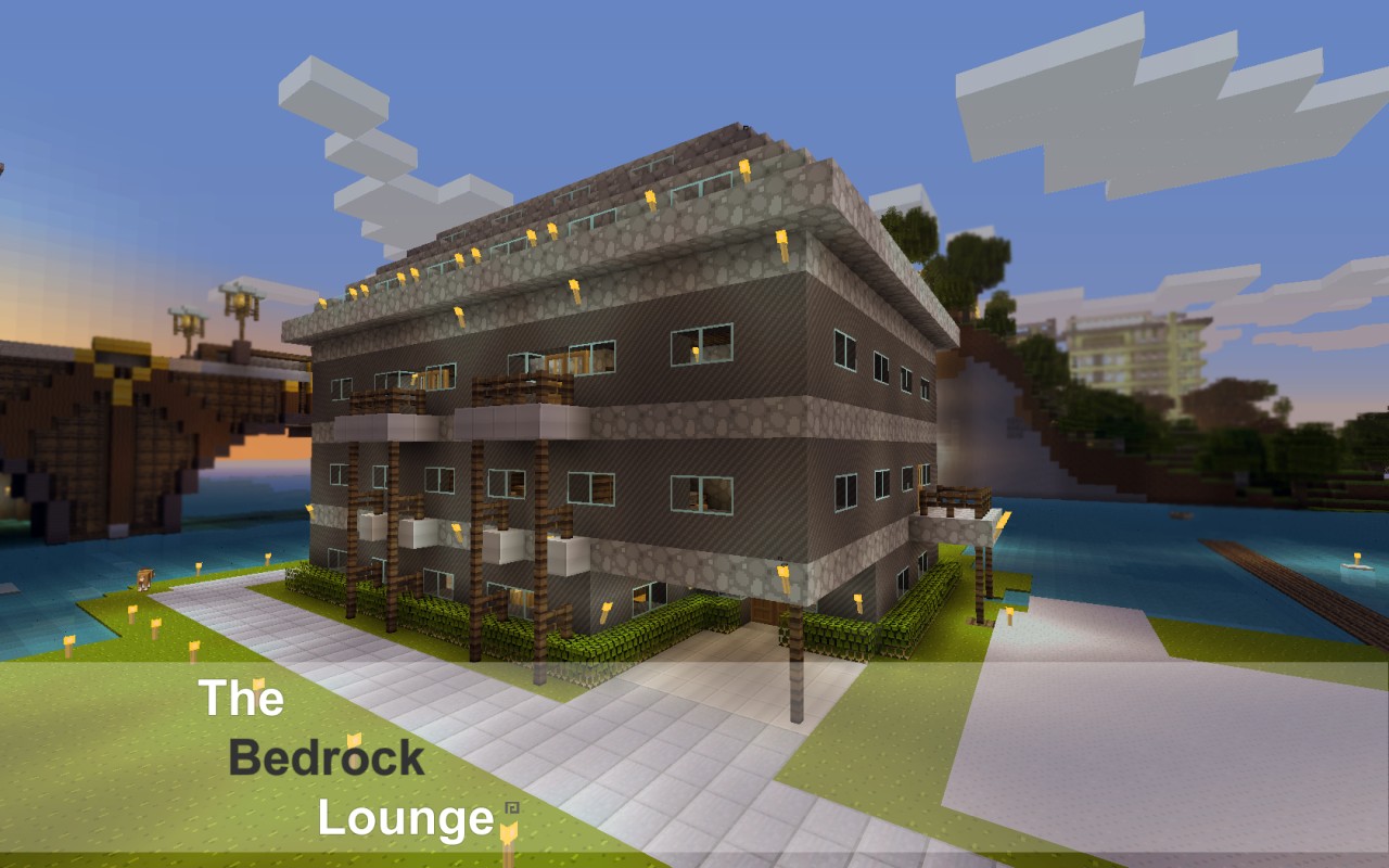[Hotel] ~The Bedrock Lounge~ Minecraft Map