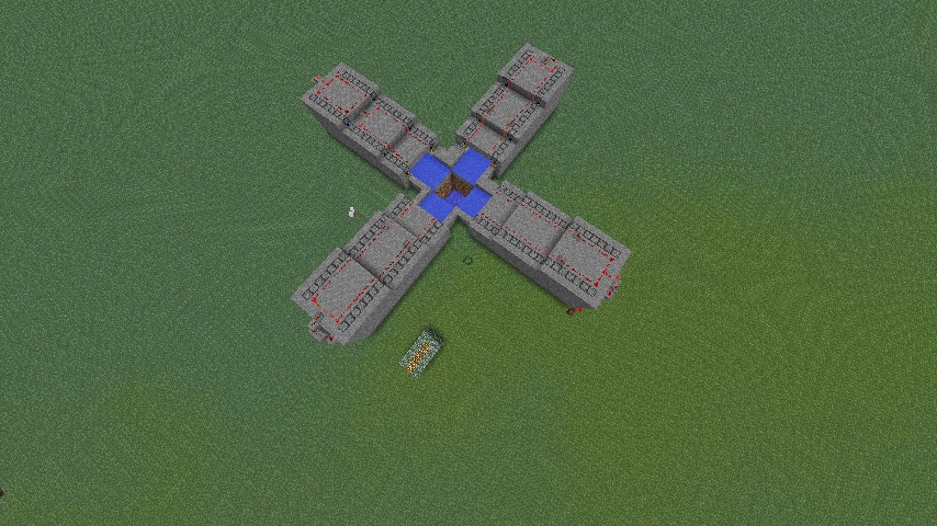 MineCraft 1.8.1: Huge sand duplicator machine!!! over 1,000,000 a hour ...