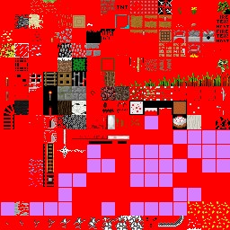 Super fail red Minecraft Texture Pack