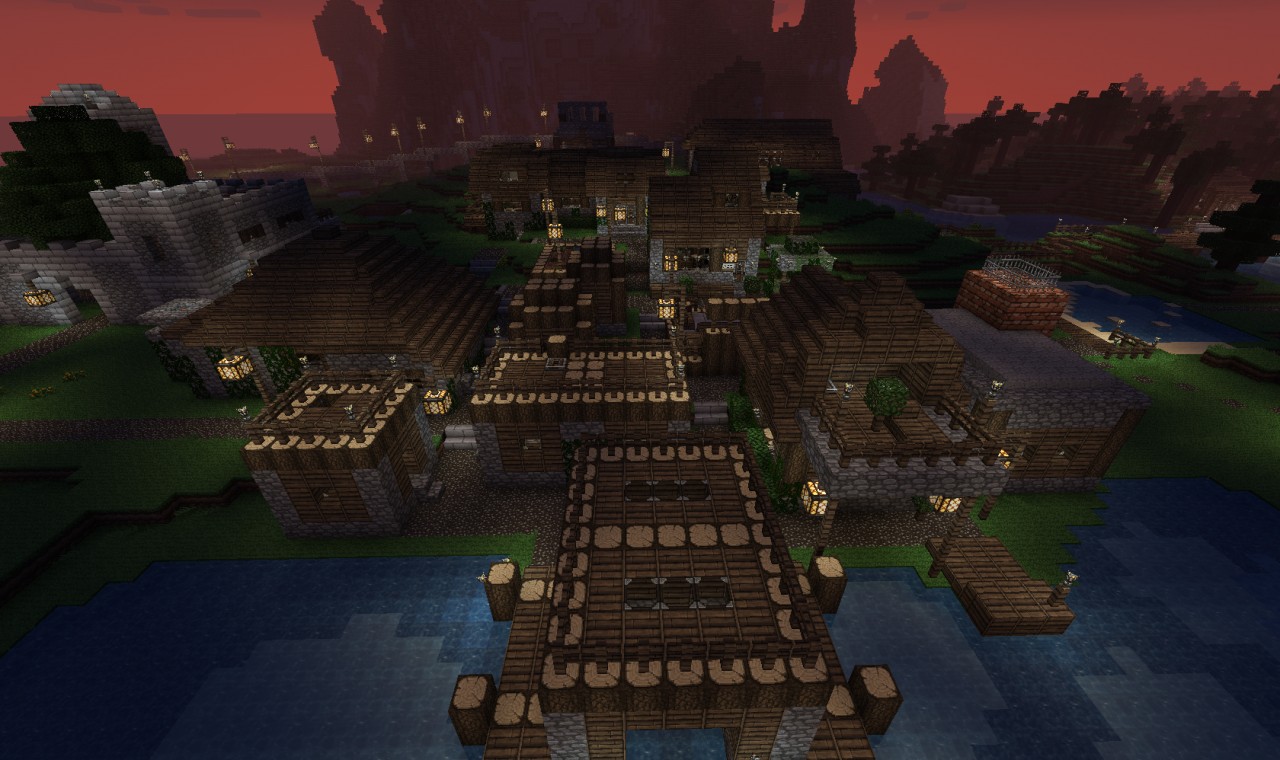 Village upgrade Minecraft Map