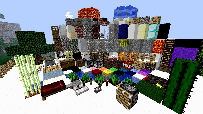 High Contrast Pack Minecraft Texture Pack