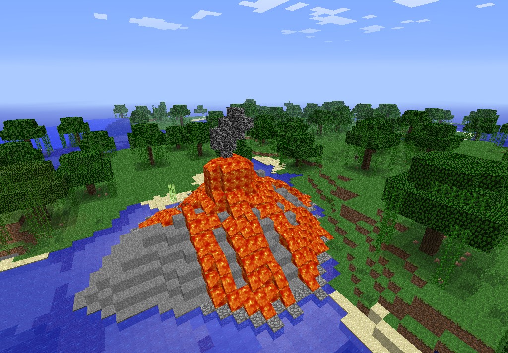 Volcano Minecraft Project