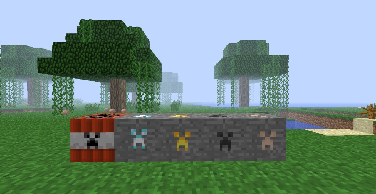 Creeper Craft 1.2.5 Minecraft Texture Pack