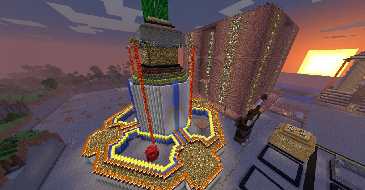 the haven server's second city admin build Minecraft Map