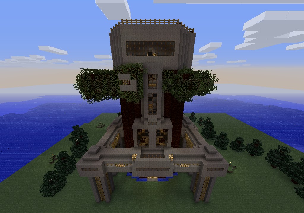 Elven Fortress Minecraft Map