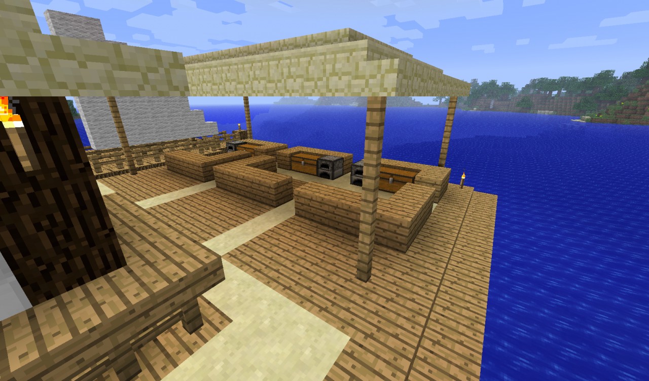 Asian Styled Dock Minecraft Map