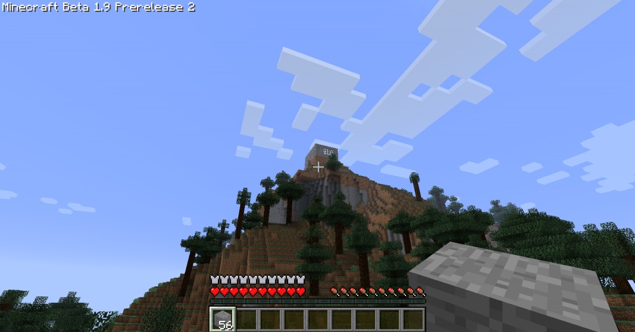 mountain tower Minecraft Map