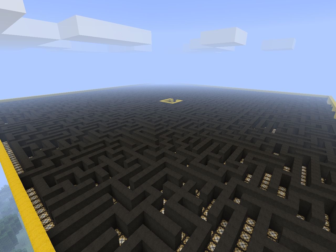 Giant maze! How long will it take YOU? Minecraft Map