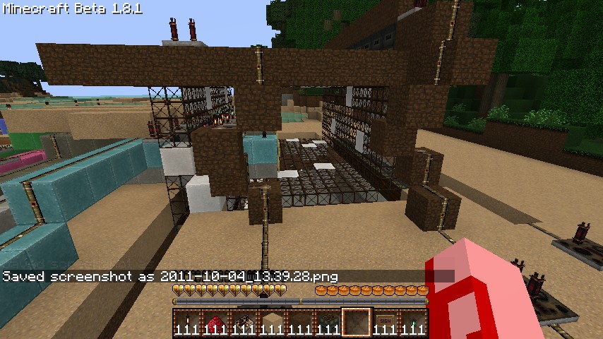 redstone elevator with pistons(one row) Minecraft Map