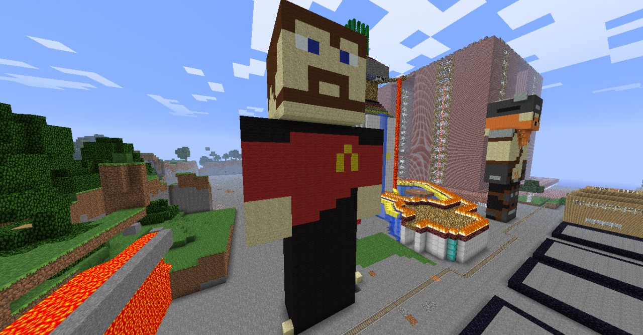 The Haven Server Staues Minecraft Map