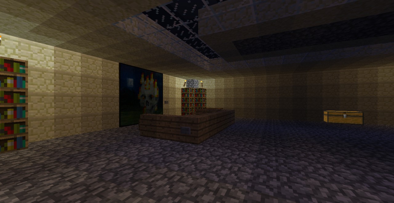 Floating Mansion Minecraft Map