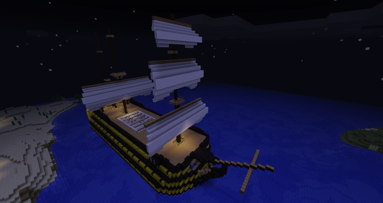 HMS Victory 1:1 Minecraft Map