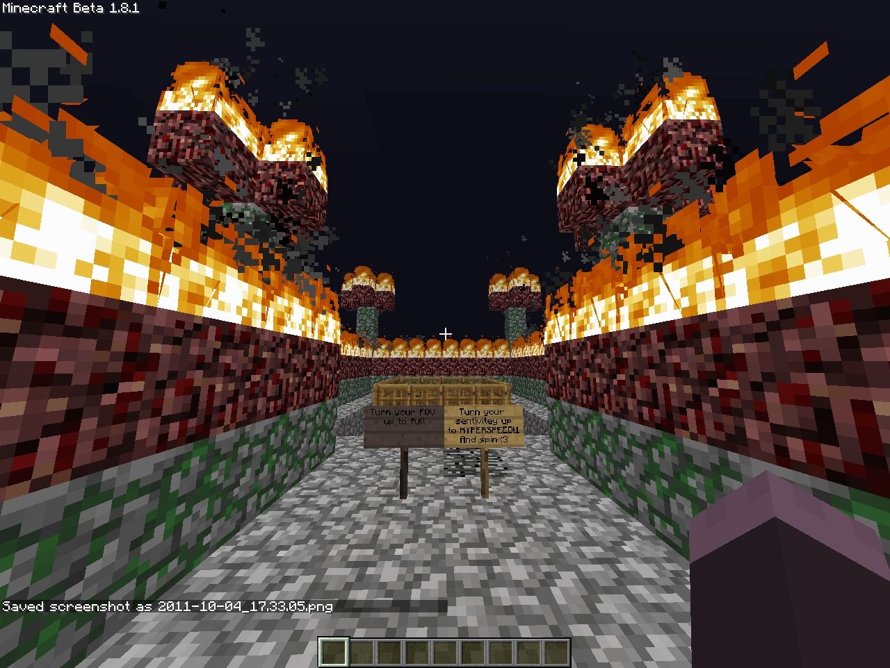 My Rainbow Sparta Hole Minecraft Map