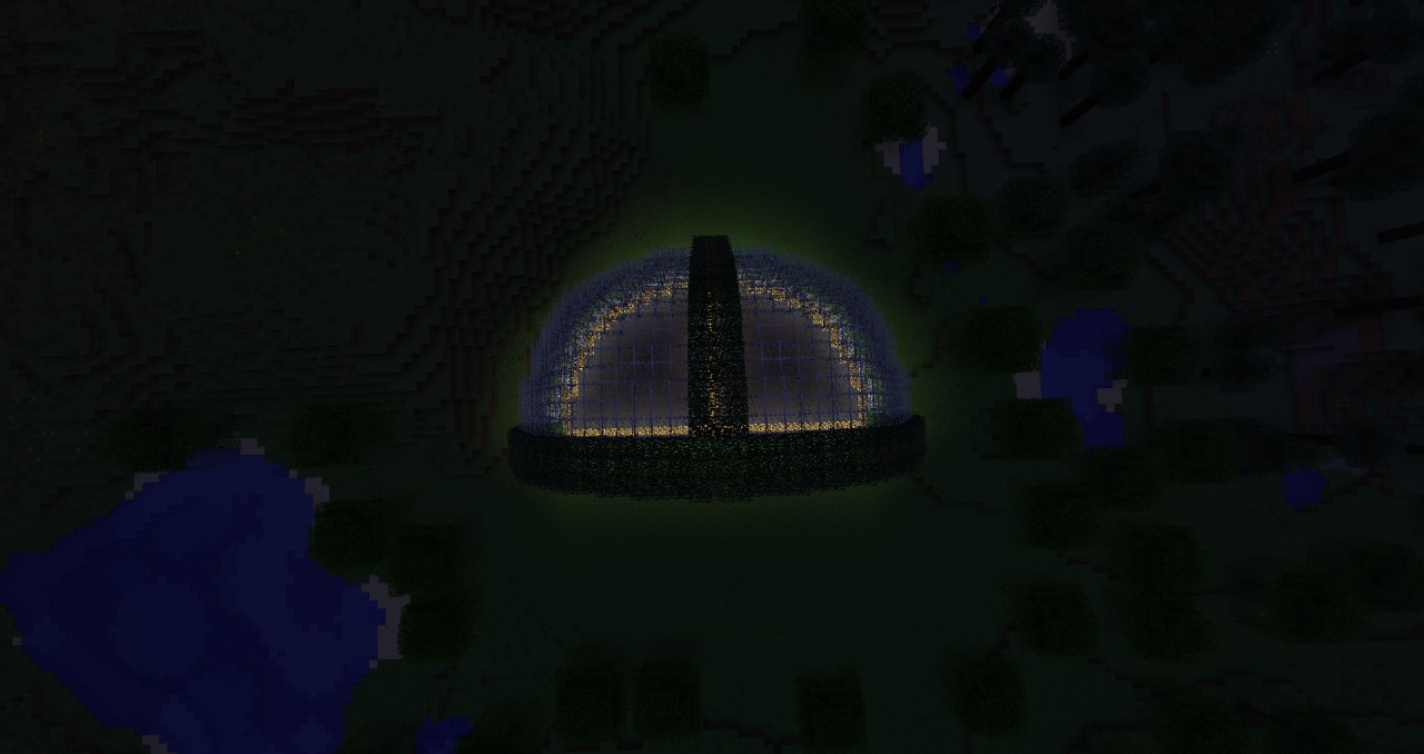 Leaves-Dome Minecraft Map