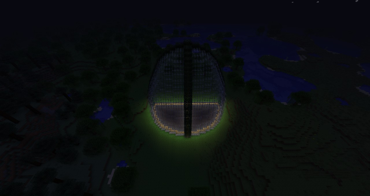 Leaves-Dome Minecraft Map