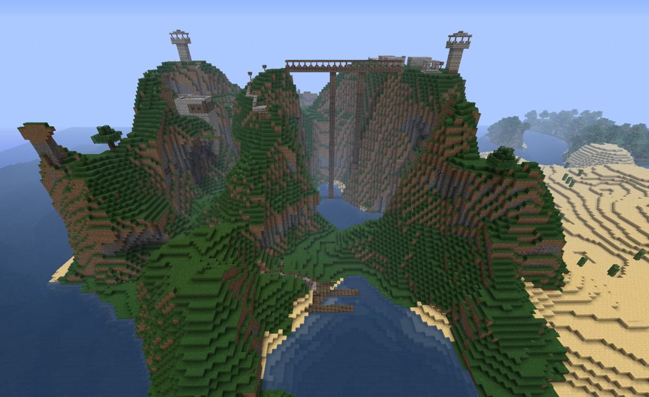 Mountain Colony Minecraft Map