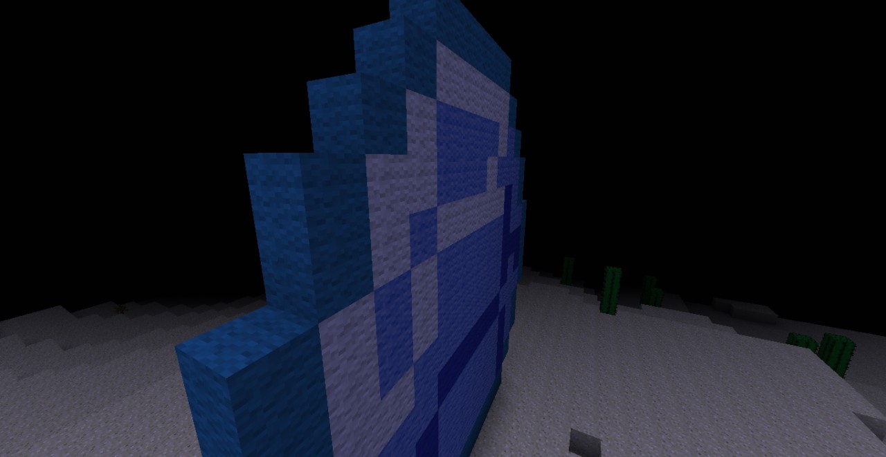 Pixal Art Diamond Minecraft Map