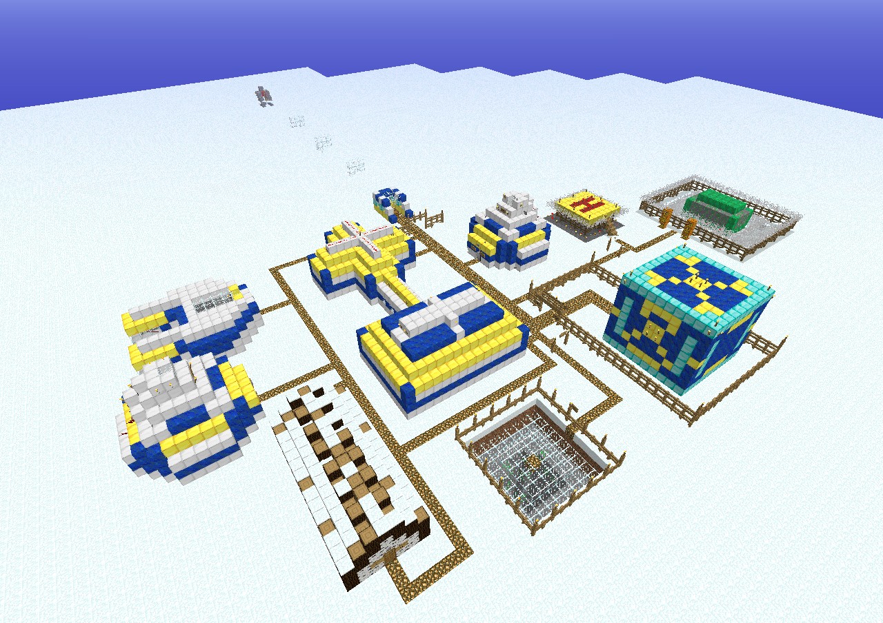 CRIMSON ATOMIC FACILITY Minecraft Map