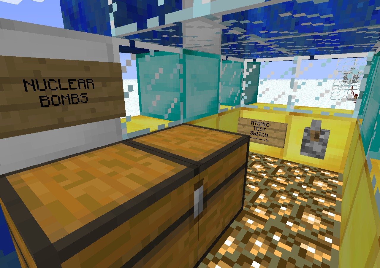 CRIMSON ATOMIC FACILITY Minecraft Map