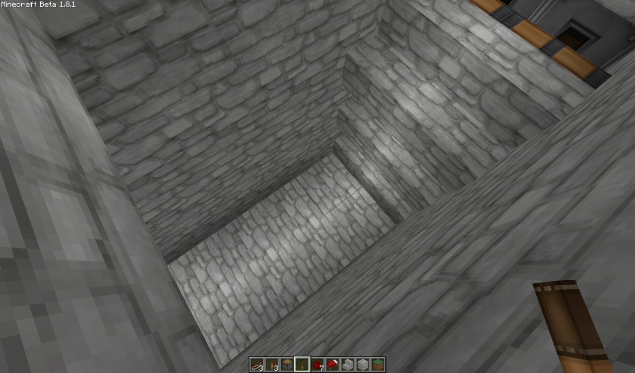 Double Piston Entrance with Stairs Minecraft Map