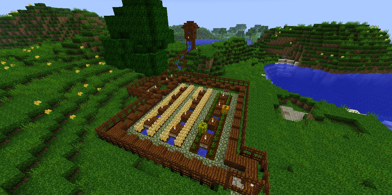 Mountain Settlement Minecraft Map