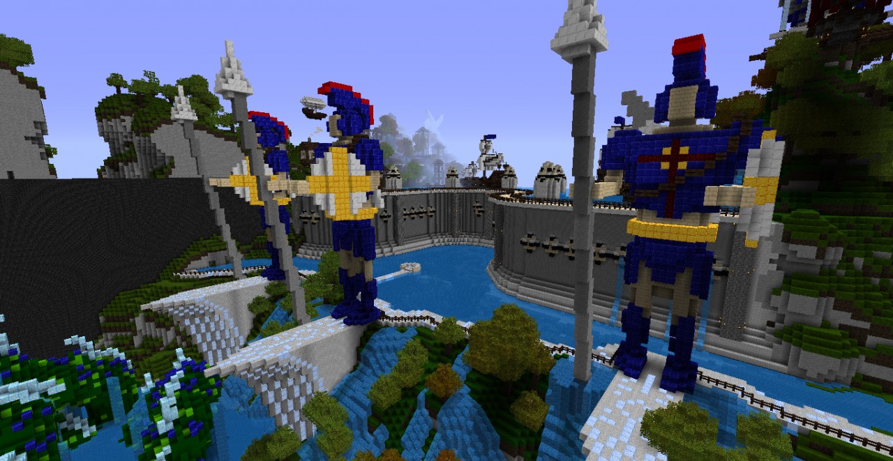 Valley of Spartans Minecraft Map