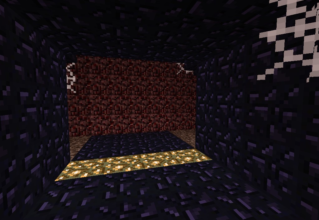 Nether halls (nether base) Minecraft Map