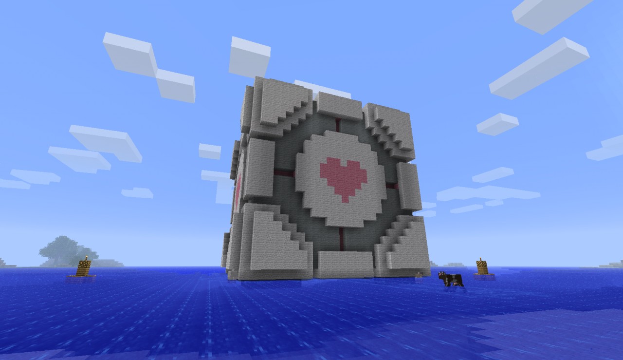 Companion Cube (Portal) by MaraCZ Minecraft Map