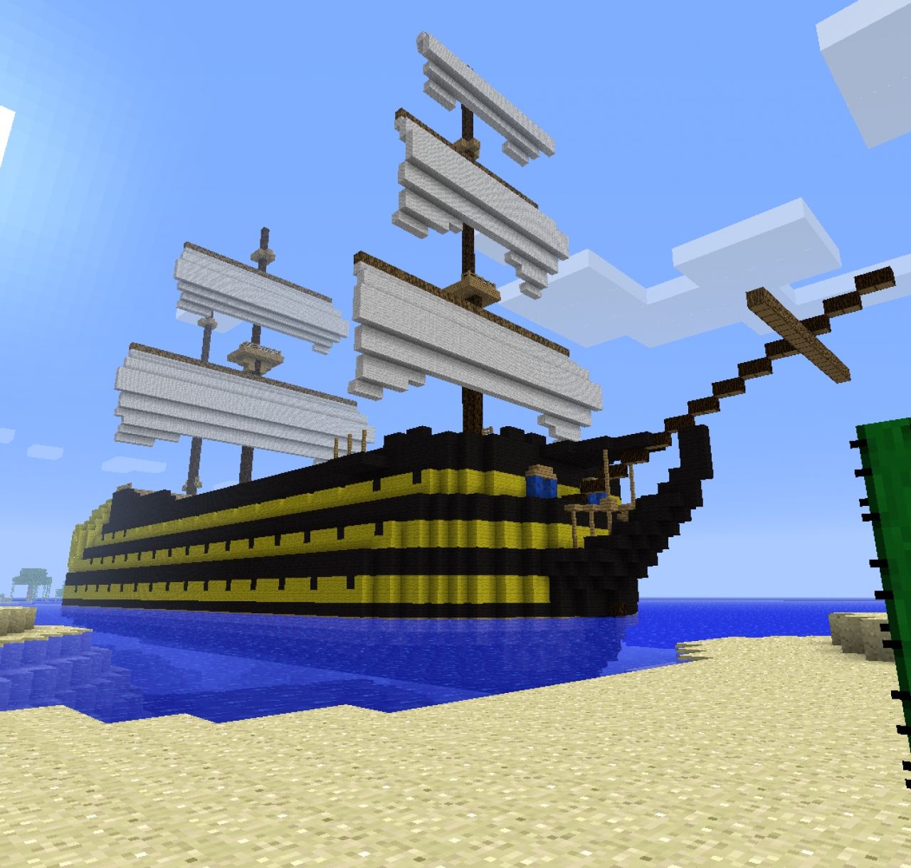 HMS Victory 1:1 Minecraft Map