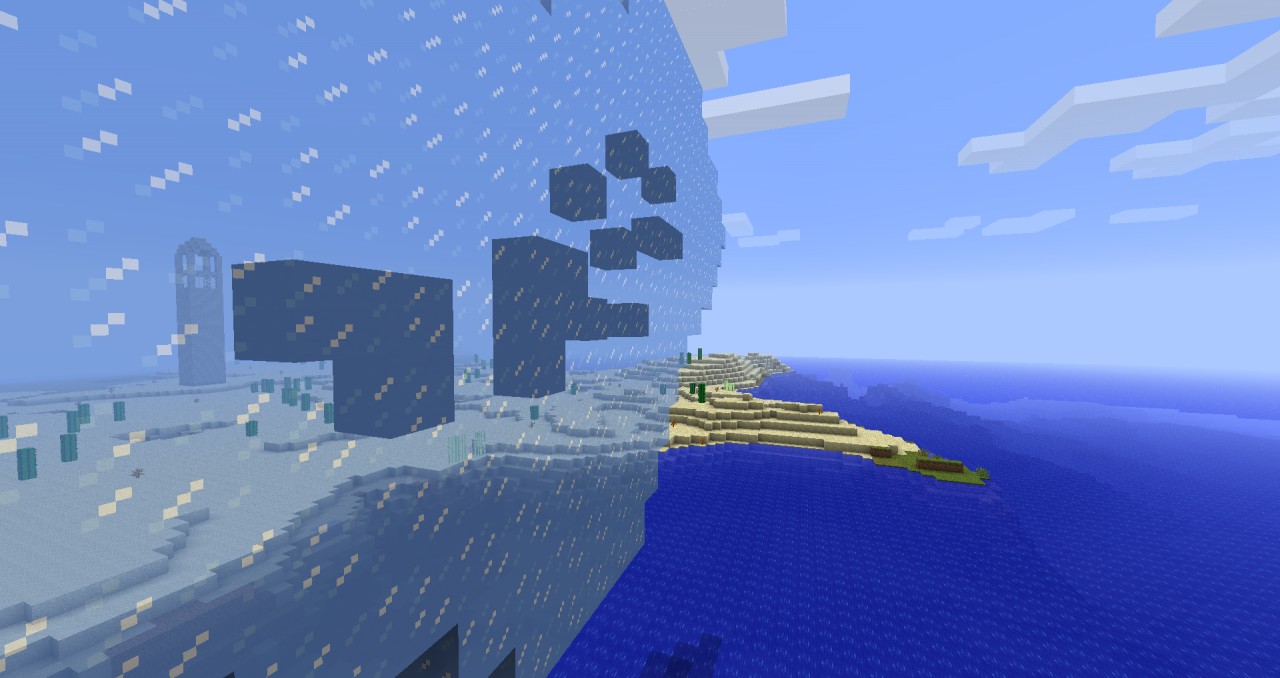The_Ice_Statue [Download!] Minecraft Map