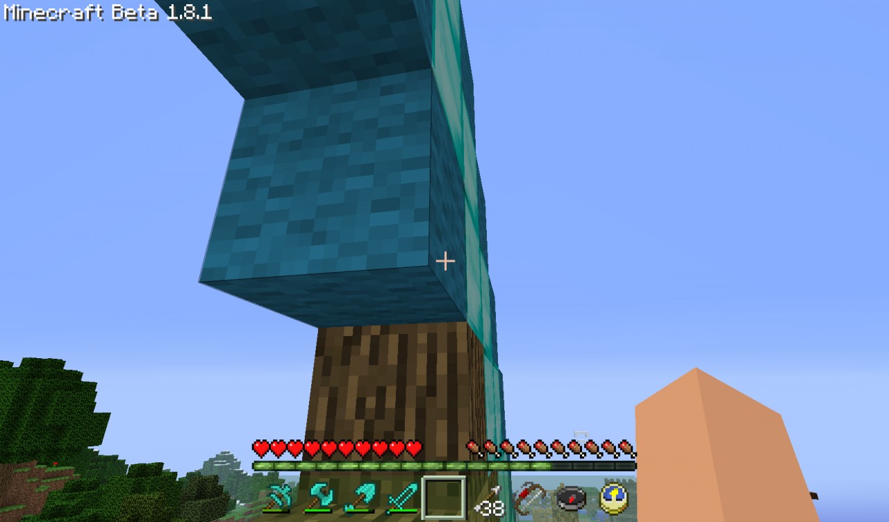 Diamond First Pixel Art Minecraft Project Dr. Trayaurus's Lab