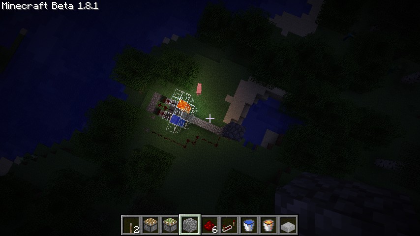 my 1x1 builder Minecraft Map