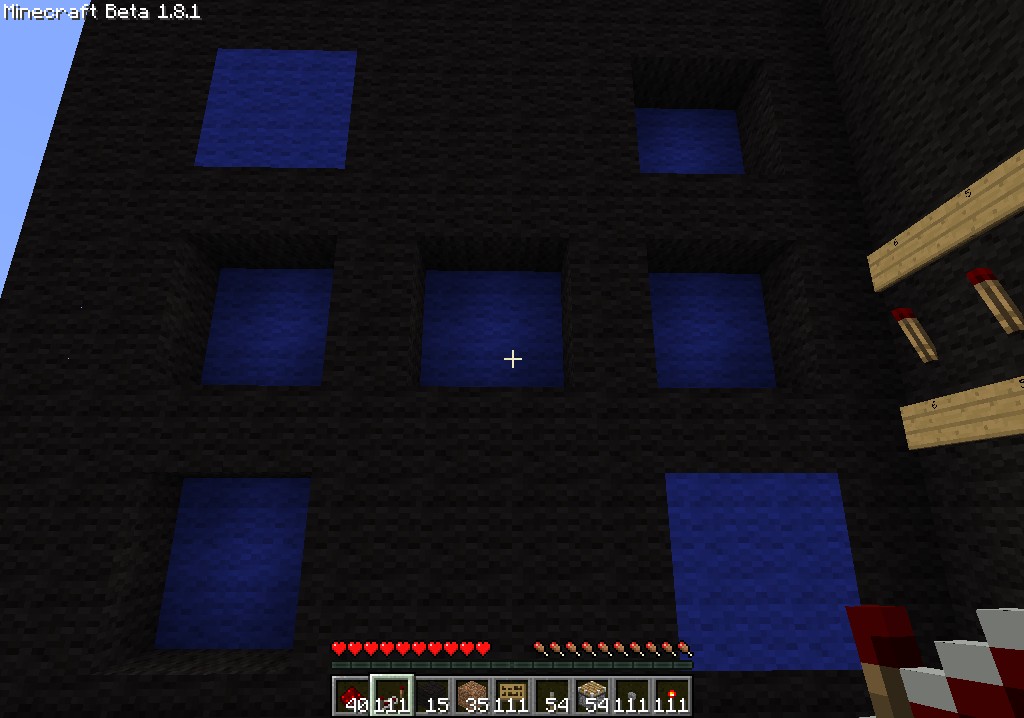 Dice (random number generating) Minecraft Map