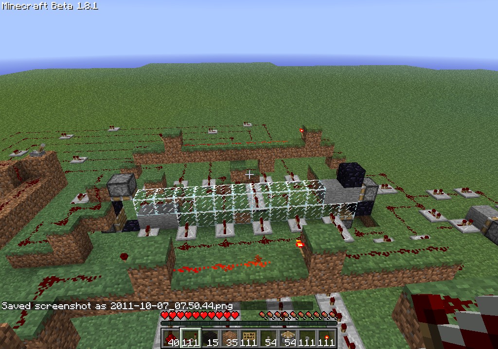 Dice (random number generating) Minecraft Map