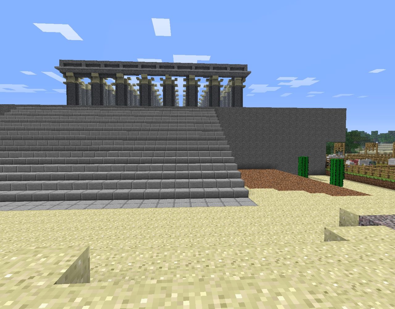 Roman Structure Minecraft Map