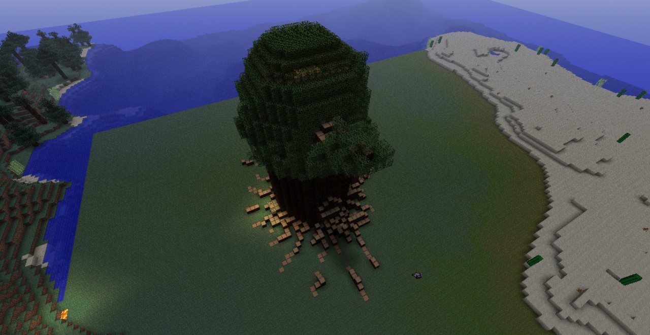 big tree Minecraft Map