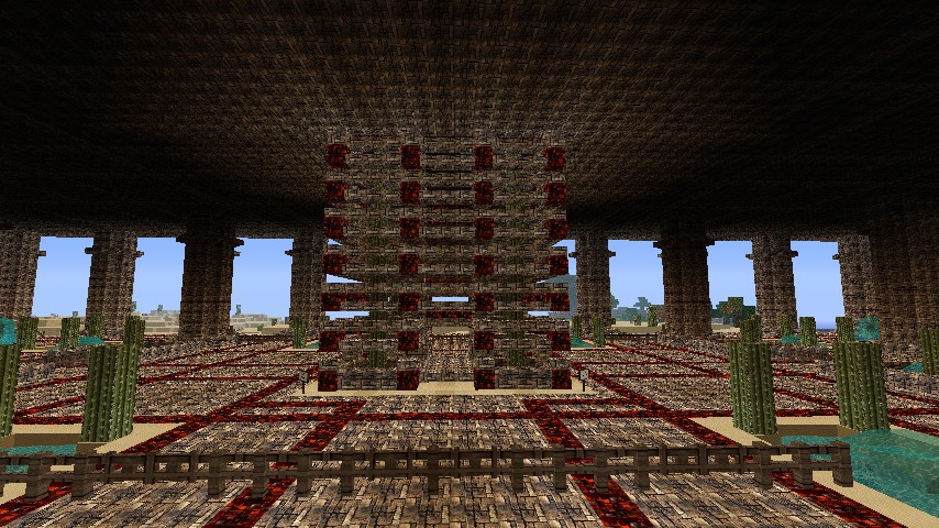 WotH survival map spawn building Minecraft Map