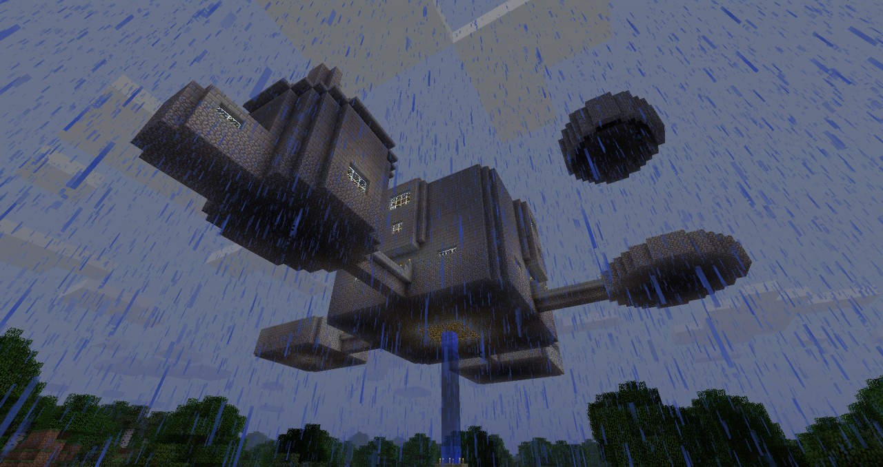 Floating Fortress Minecraft Map