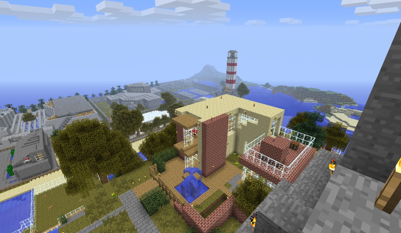 City-Island Minecraft Map