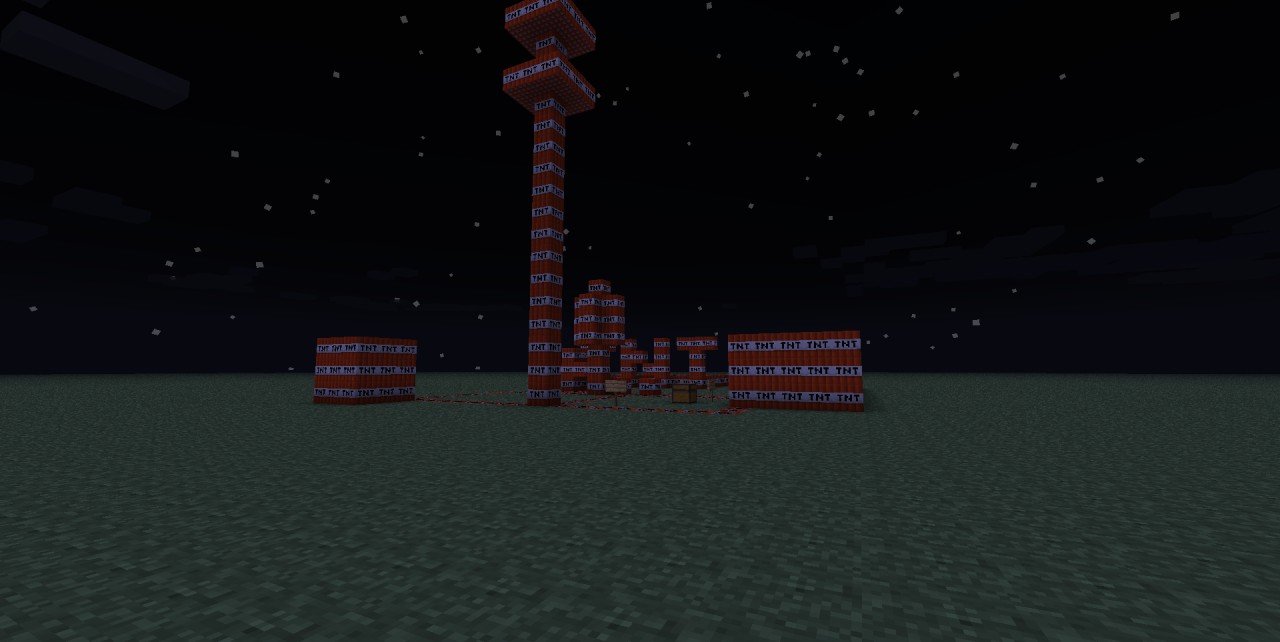 TNT WORLD Minecraft Map