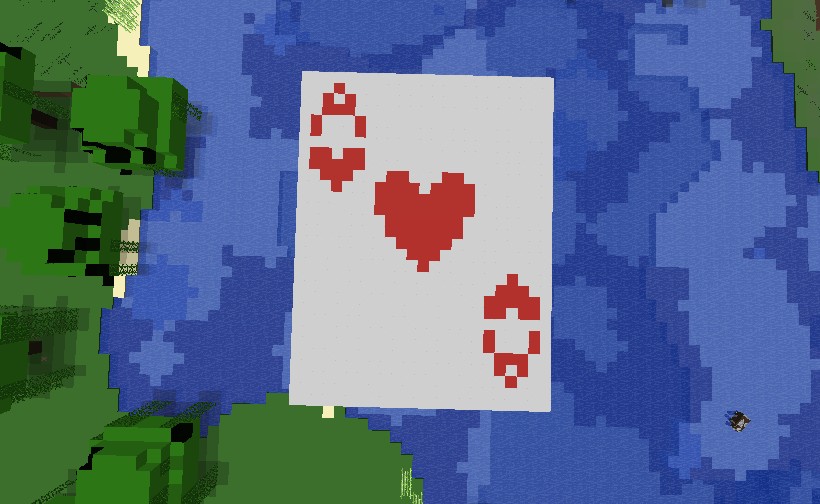 Ace of Hearts (30 Minute Job) Minecraft Map