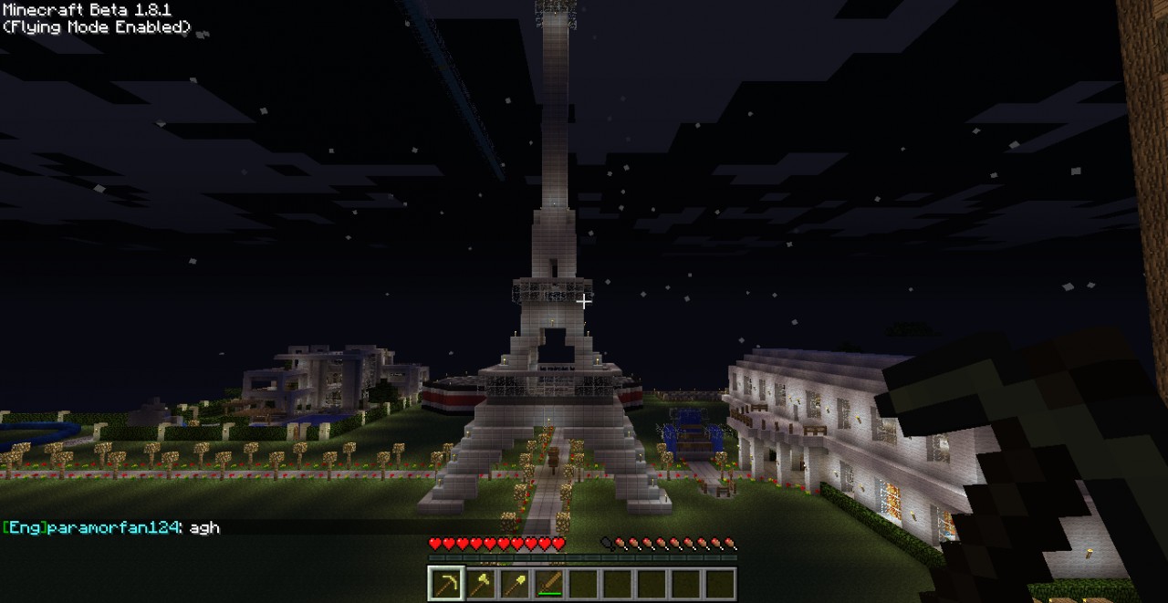 Eiffel Tower Minecraft Map