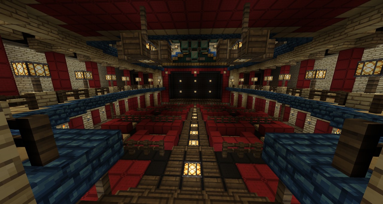 Leaver's Theatre Minecraft Map